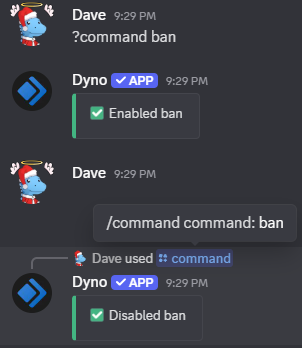 ?command - Manager Command | Dyno